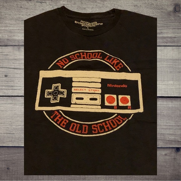 Hot Topic | Shirts | Nintendo Vintage Nes Snes Controller Shirt Retro ...